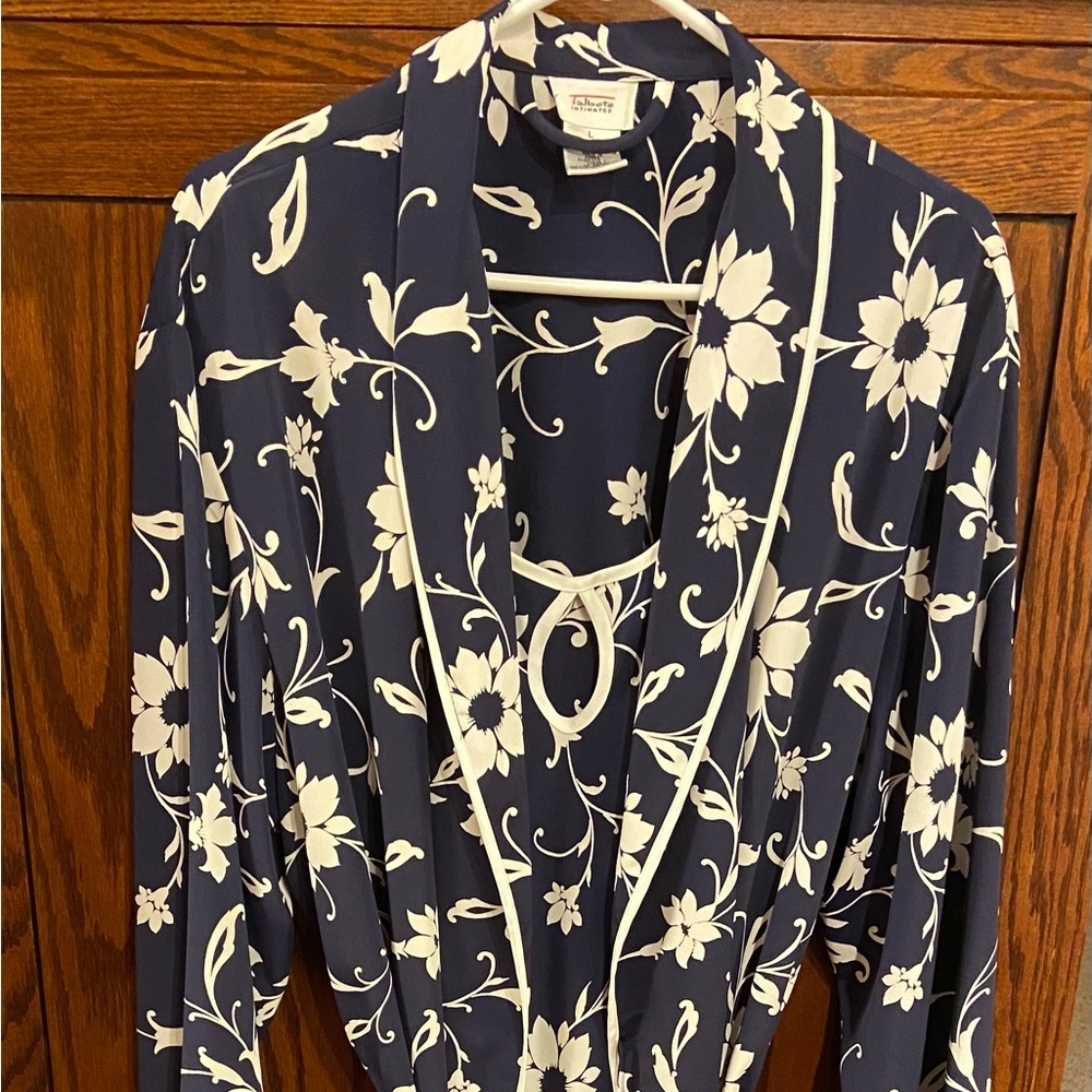 Talbots Intimates Robe & Nightgown - Gem